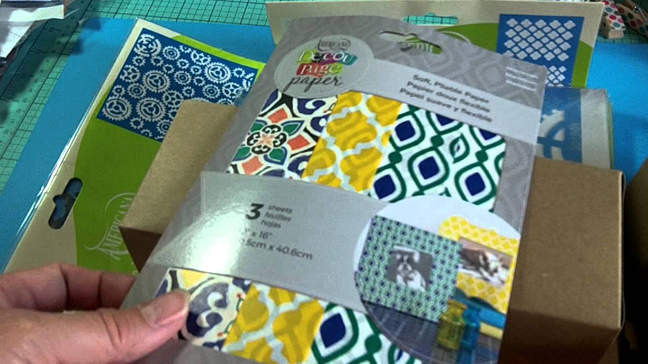 DecoArt Helping Artist Program products - YouTube