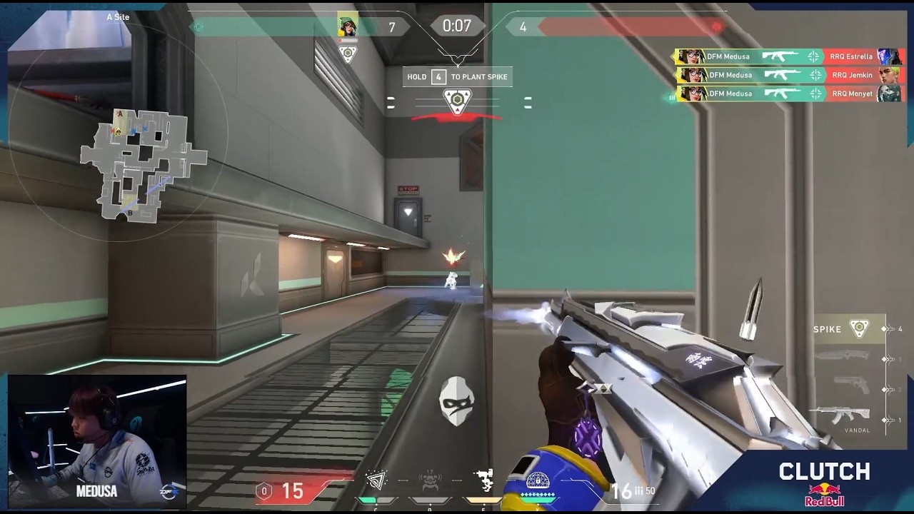 DON'T LOOK Medusa in the EYES in a 1v3 CLUTCH! 👀 | RRQ vs. DFM - VCT ...