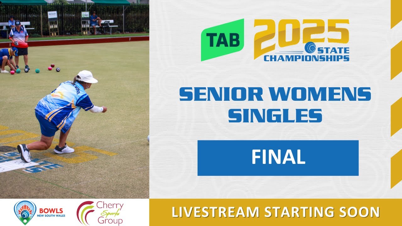 📺 LIVE | TAB State Championships | Womens Senior Singles - Final - YouTube