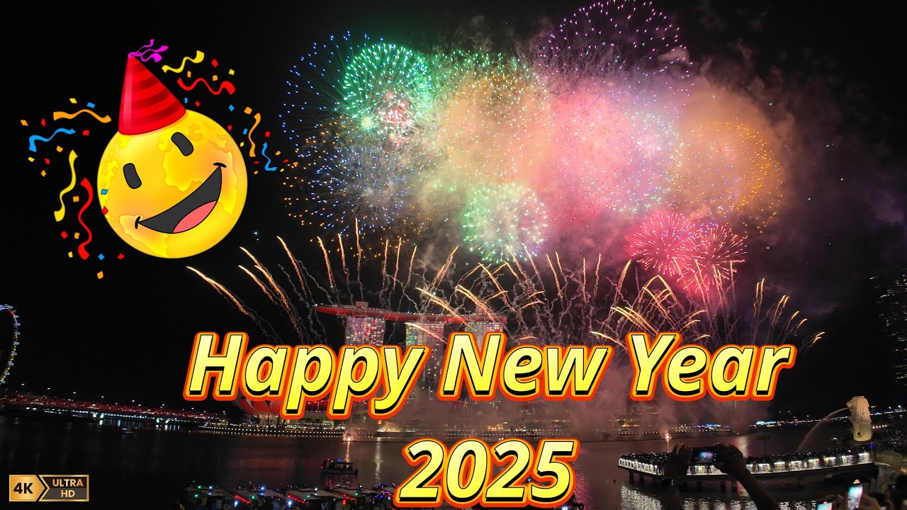 MBS New Year Countdown 2025 || Singapore || RealiKNS Traveller || தமிழ் ...