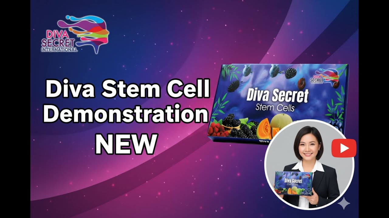 Diva Secret SC Stem Cell Demo #stemcells #detox 8480103000 - YouTube