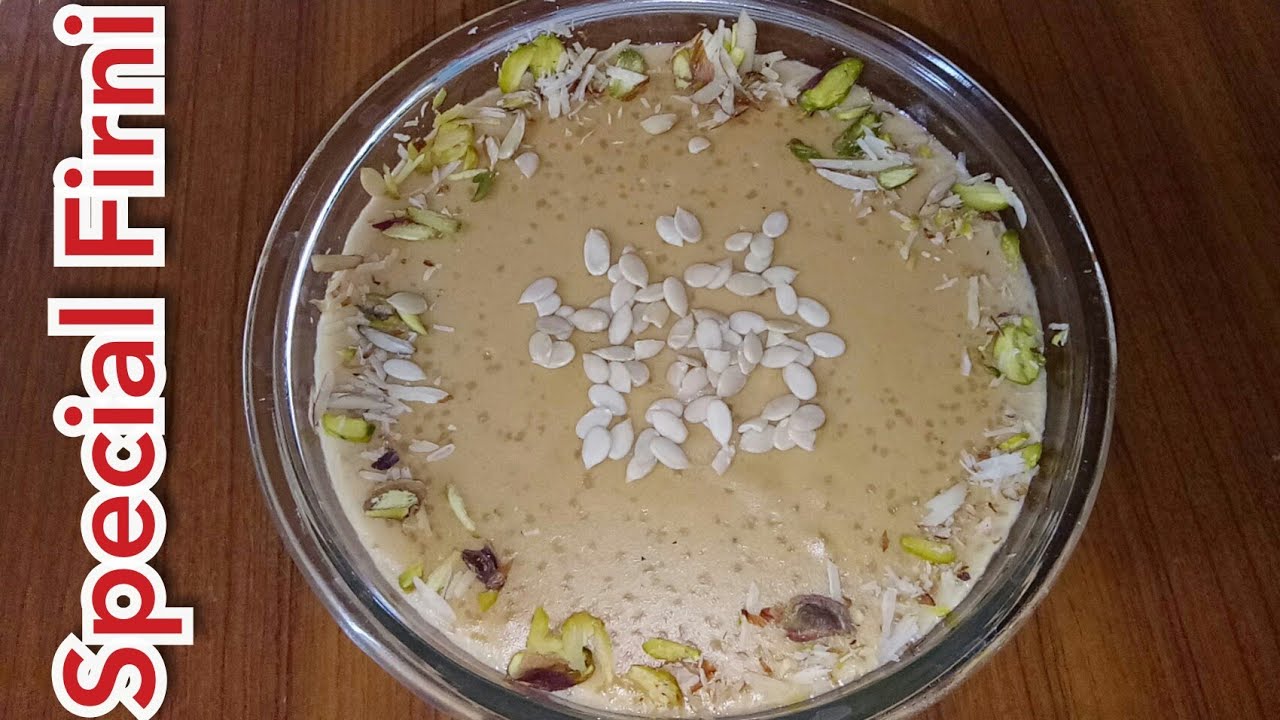 Secret Firni Recipe | Firni Recipe | kitchen foodies - YouTube