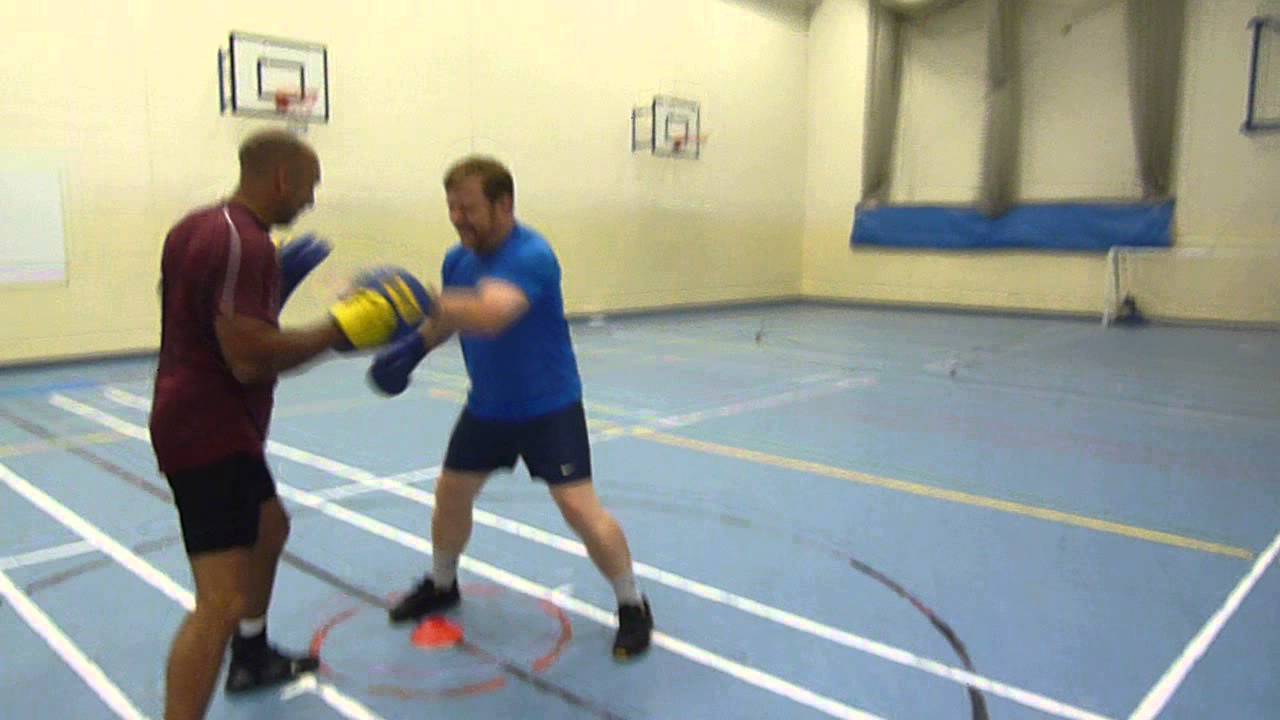 Boxercise Combo and running drill at Erith School Community sports ...