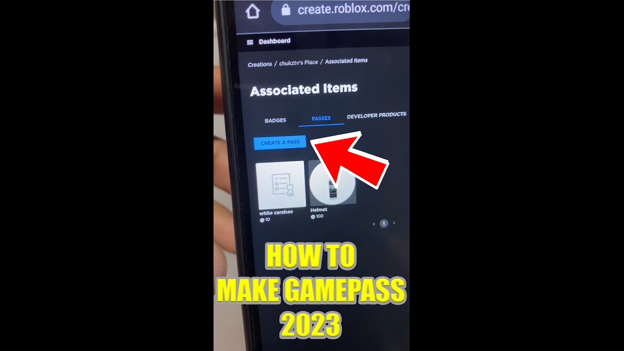 How to Claim Robux on Robux Portal | How to create Gamepass in Roblox ...