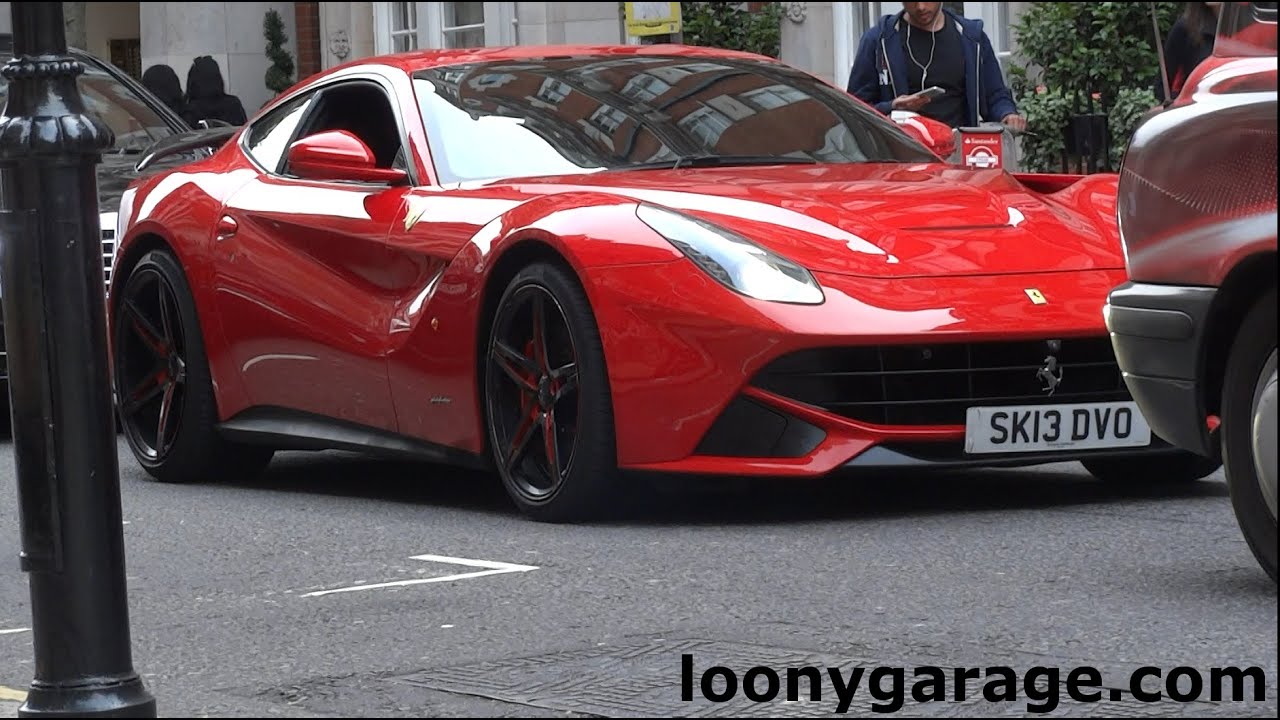 Ferrari F12 Before Yiannimize Wraps It - YouTube