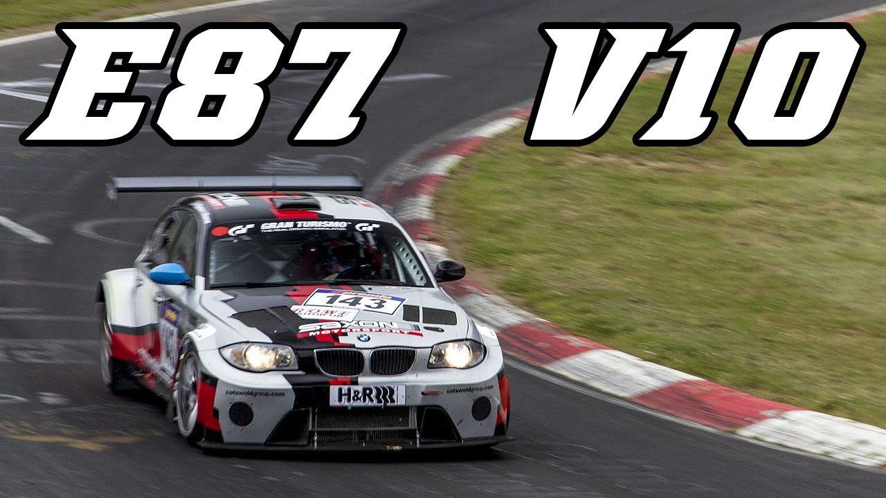 BMW E87 V10 150i GTR - VLN 2016 - YouTube