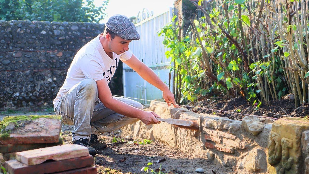 Building a Stone Planter in our Front Garden #98 - YouTube