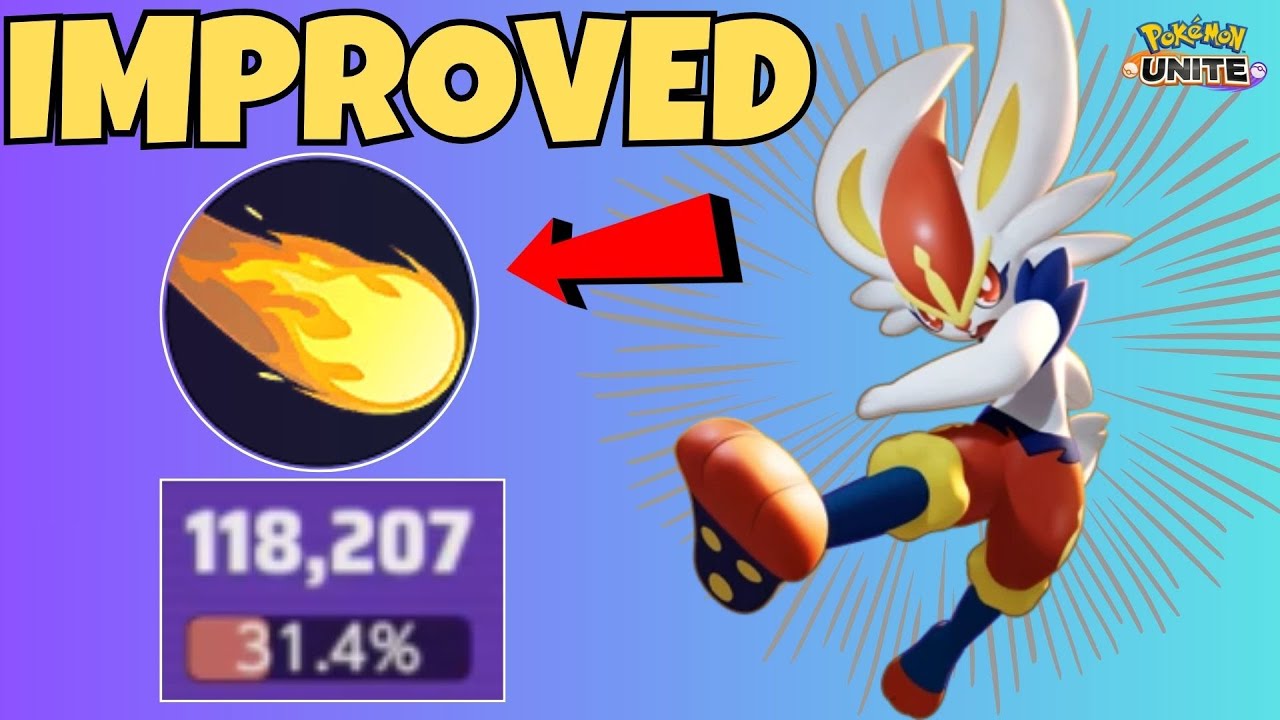 Buffed Pyro Ball CINDERACE Is Much Better | Pokemon Unite - YouTube