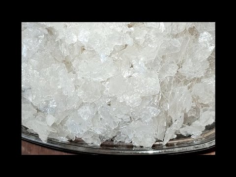 Satisfying Mothballs' Crystals Crushing & Soaking in Kerosene😍 - YouTube