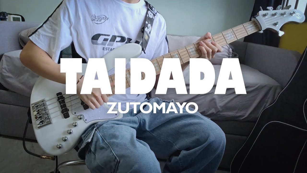 TAIDADA (ダンダダン ED) - ZUTOMAYO/ずっと真夜中でいいのに。 Bass Cover - YouTube