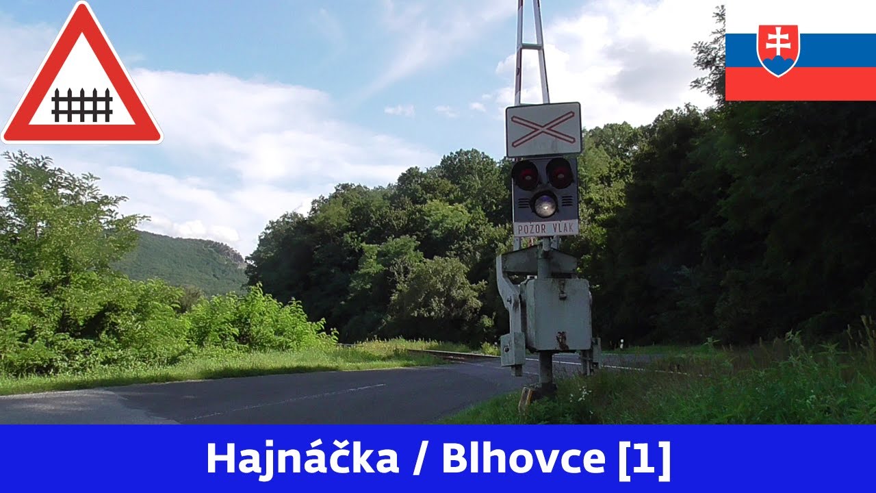 Železniční přejezd/Železničné priecestie Hajnáčka/Blhovce [1] (SK) - 25 ...