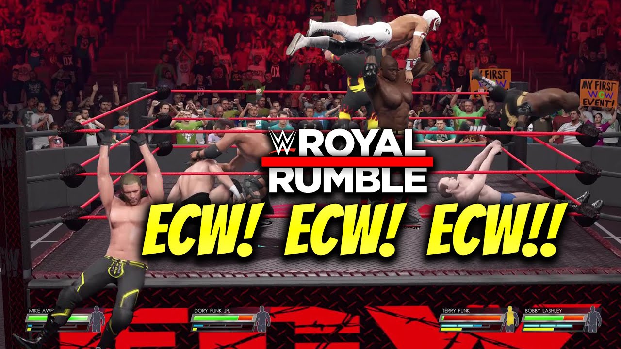 This ECW Royal Rumble Will Leave You In SHOCK! (Hardest Difficulty ...