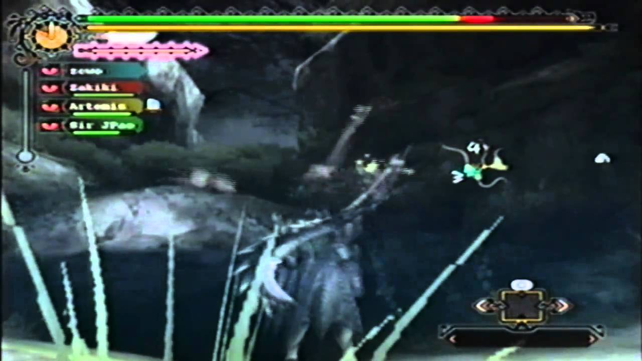 Monster hunter tri MH3 -epic moments - Gift to all my friends there ...