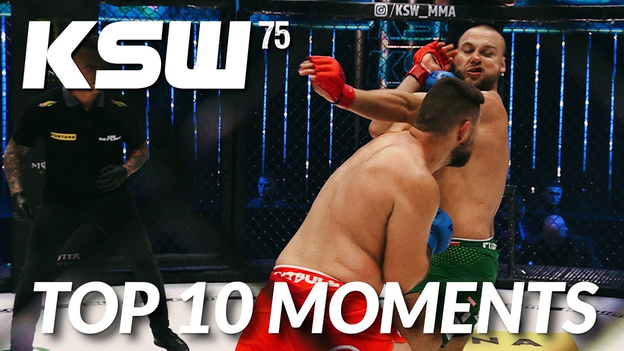 Najlepsze momenty gali KSW 75 | TOP 10 Moments - YouTube