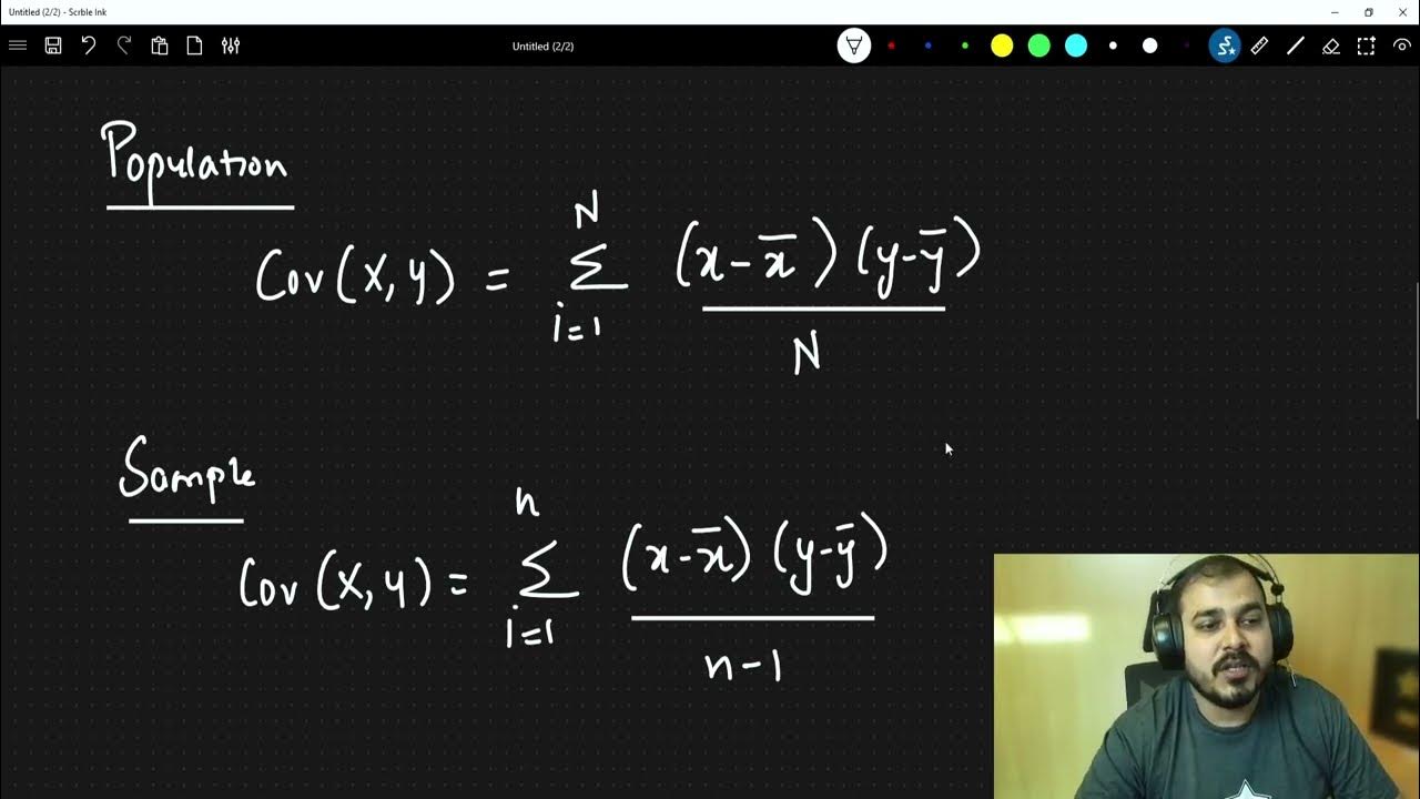 Covariance,Pearson Correlation And Spearman Correlation Coefficient ...
