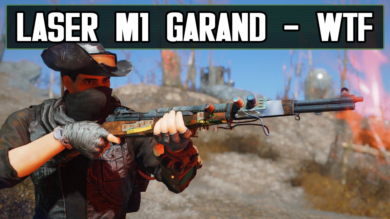 Laser M1 Garand! - Fallout 4 Mod - YouTube