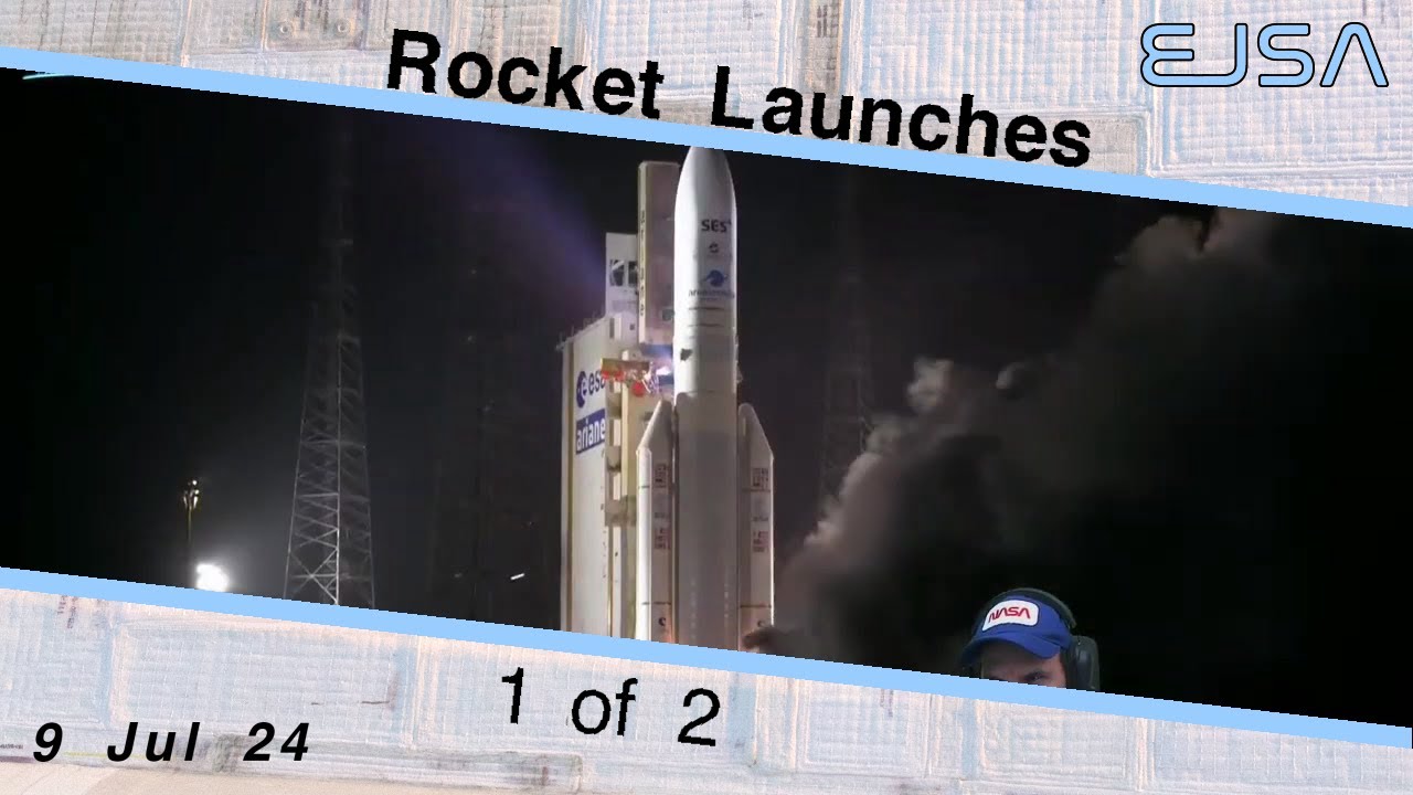 Ariane IV Launch Analysis - 9th Jul 2024 - (Part 1 of 2) - YouTube