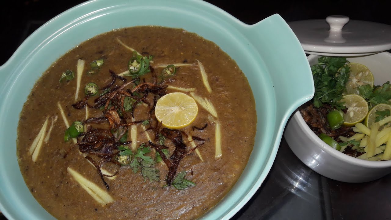 Beef Haleem Recipe | with Food & Food - YouTube