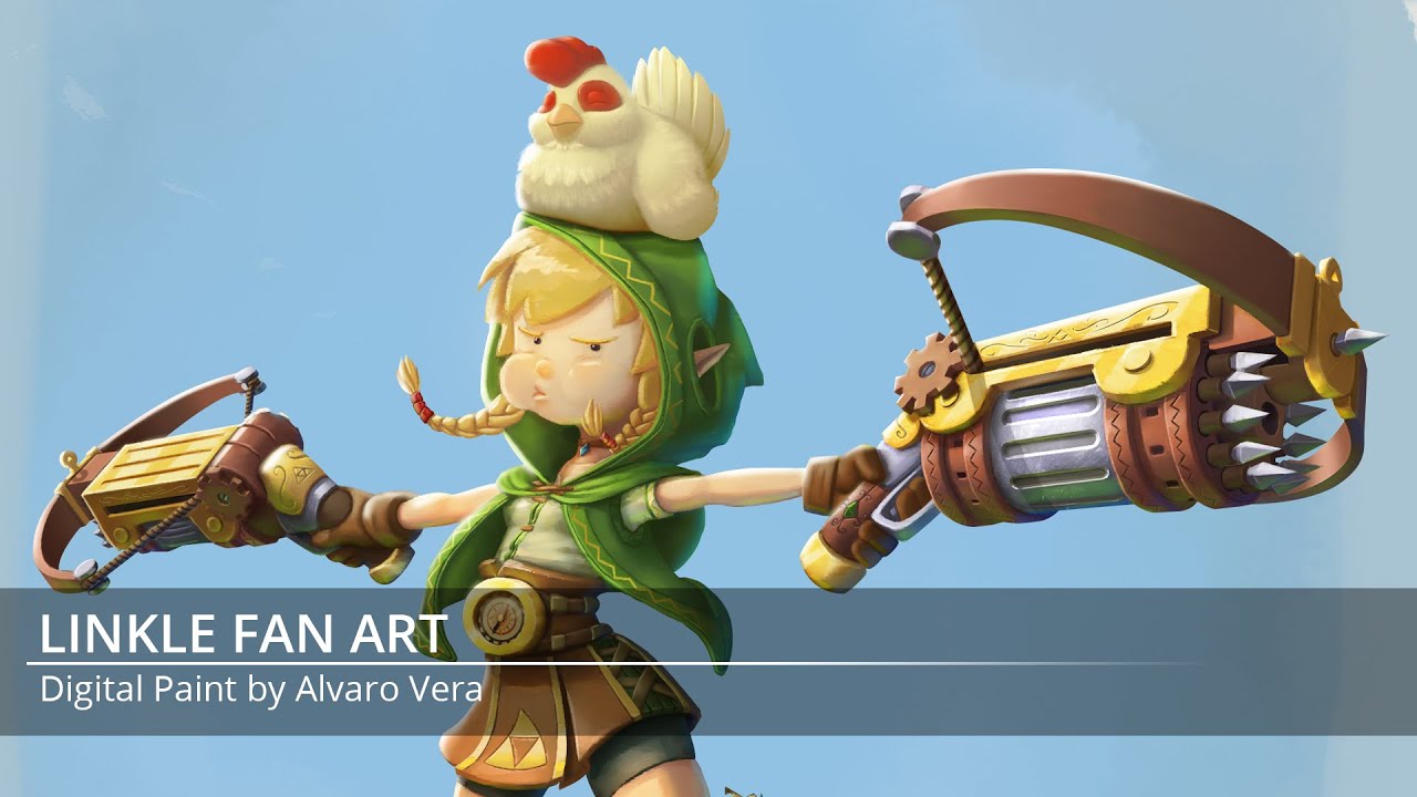 Linkle Fan Art Speedpaint - YouTube