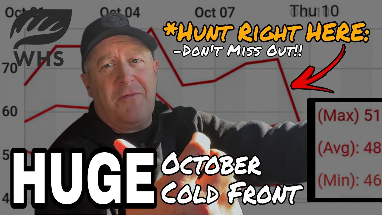 Huge October Cold Front Alert | Hunt NOW! - YouTube