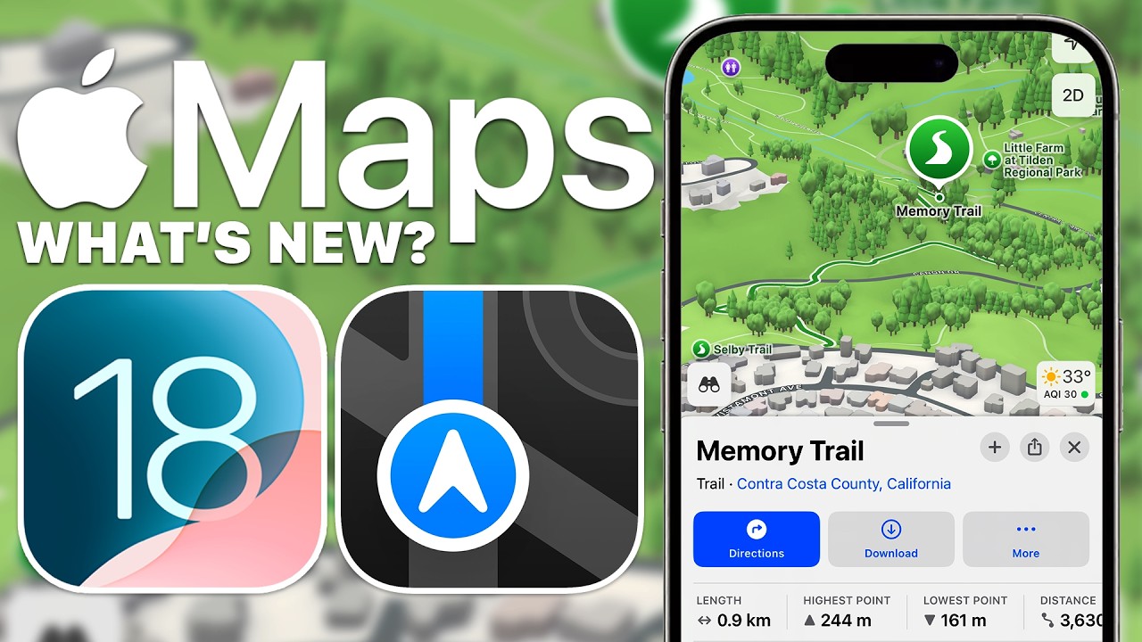 Best New Features in Apple Maps on iOS 18 - Map Notes, Saved Places ...
