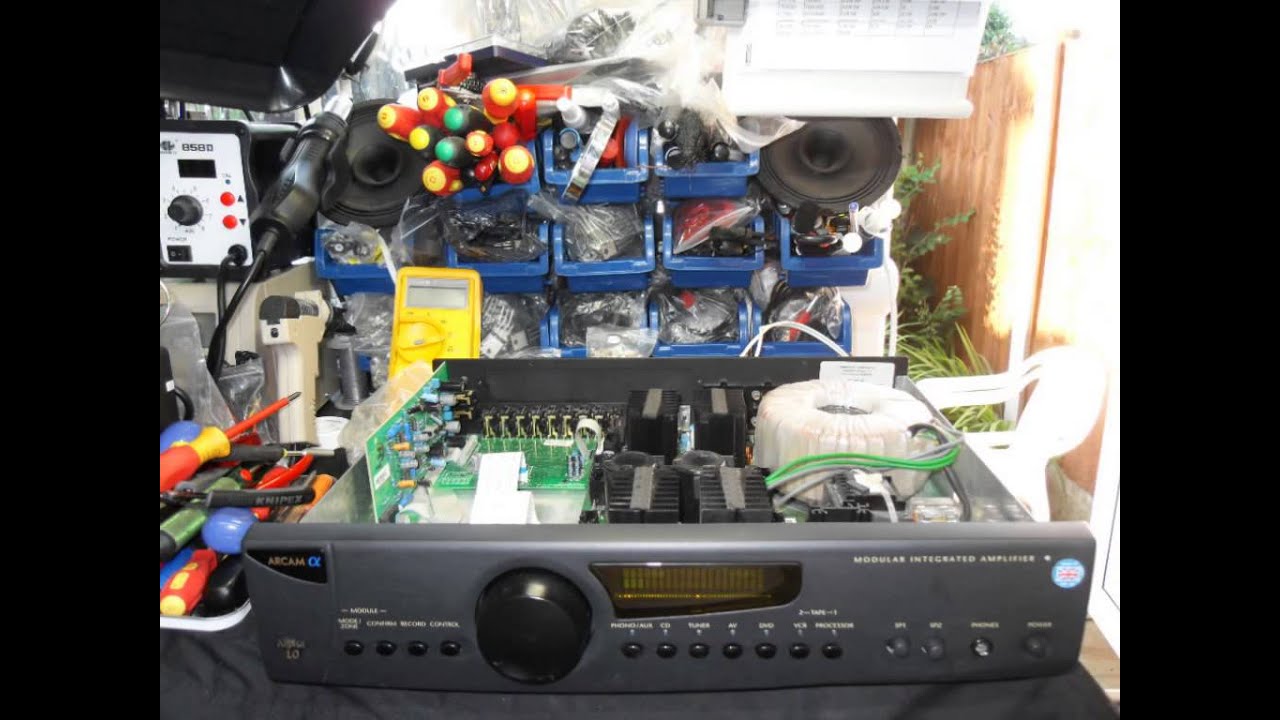 Arcam 10 Amplifier Repair - YouTube