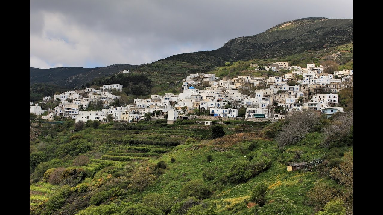 Κωμιακή (Κορωνίδα), Νάξος / Komiaki (Koronida) village, Naxos Greece ...