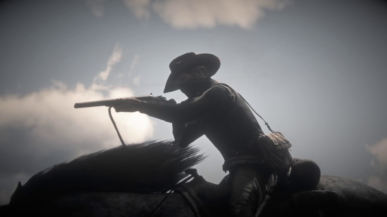 Red Dead Redemption 2 Double barrel shotgun headshot - YouTube