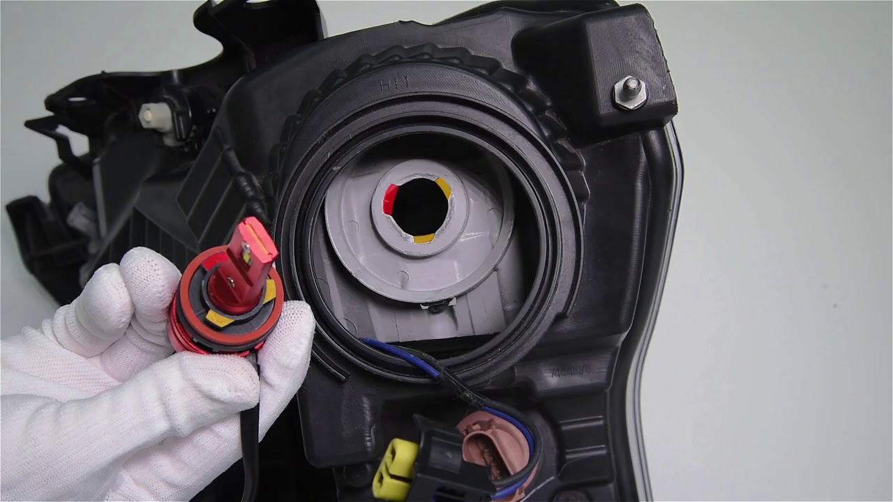 How to Torchbeam T2 H11 LED Headlight Bulbs - YouTube