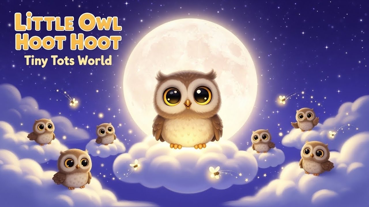 🦉 “Little Owl Hoot Hoot – Magical Baby Rhyme” - YouTube