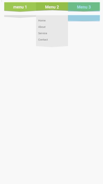 drop-down menu using HTML and CSS #webdevelopment #programming #shortsfeed #shorts #coding - YouTube