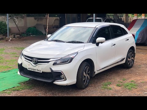 Toyota Glanza 2022 - Walkaround white colour Glanza Top model 2022 V ...