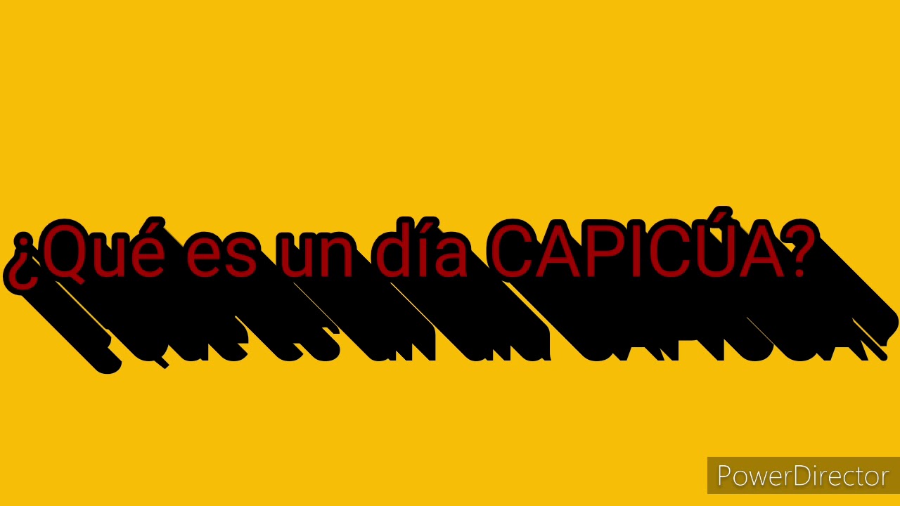 Día CAPICÚA, resumido. - YouTube