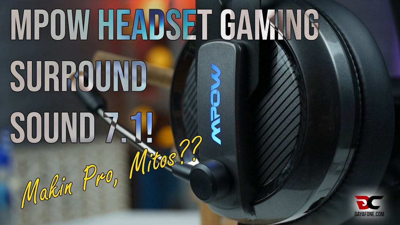 MITOS!! Headset Gaming Makin Pro Pake Surround Sound 7.1, Bener? - YouTube