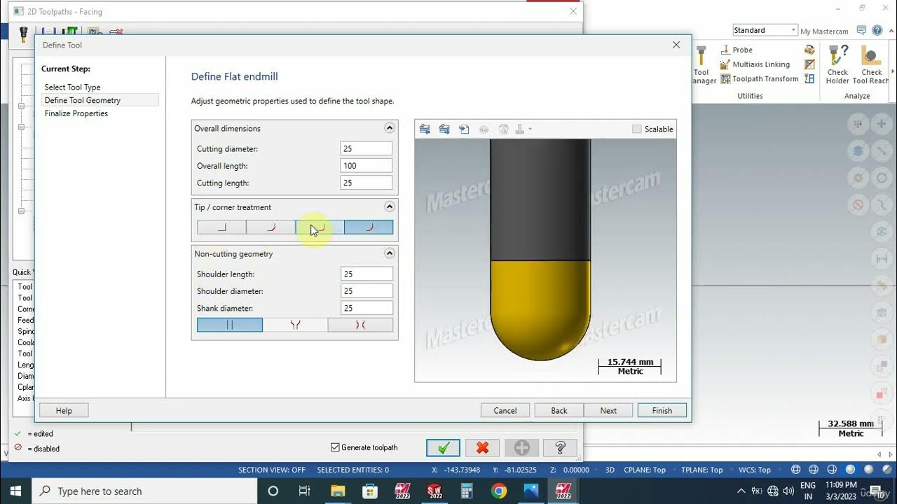 12 Facing 🚀 Mastercam 2024 | Advanced 3D Programming & Toolpath Strategies 🔧 - YouTube