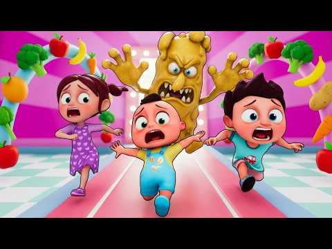 Mange bien, fais bien caca! 🍎💩 Comptines éducatives et rigolotes | Baby Berry