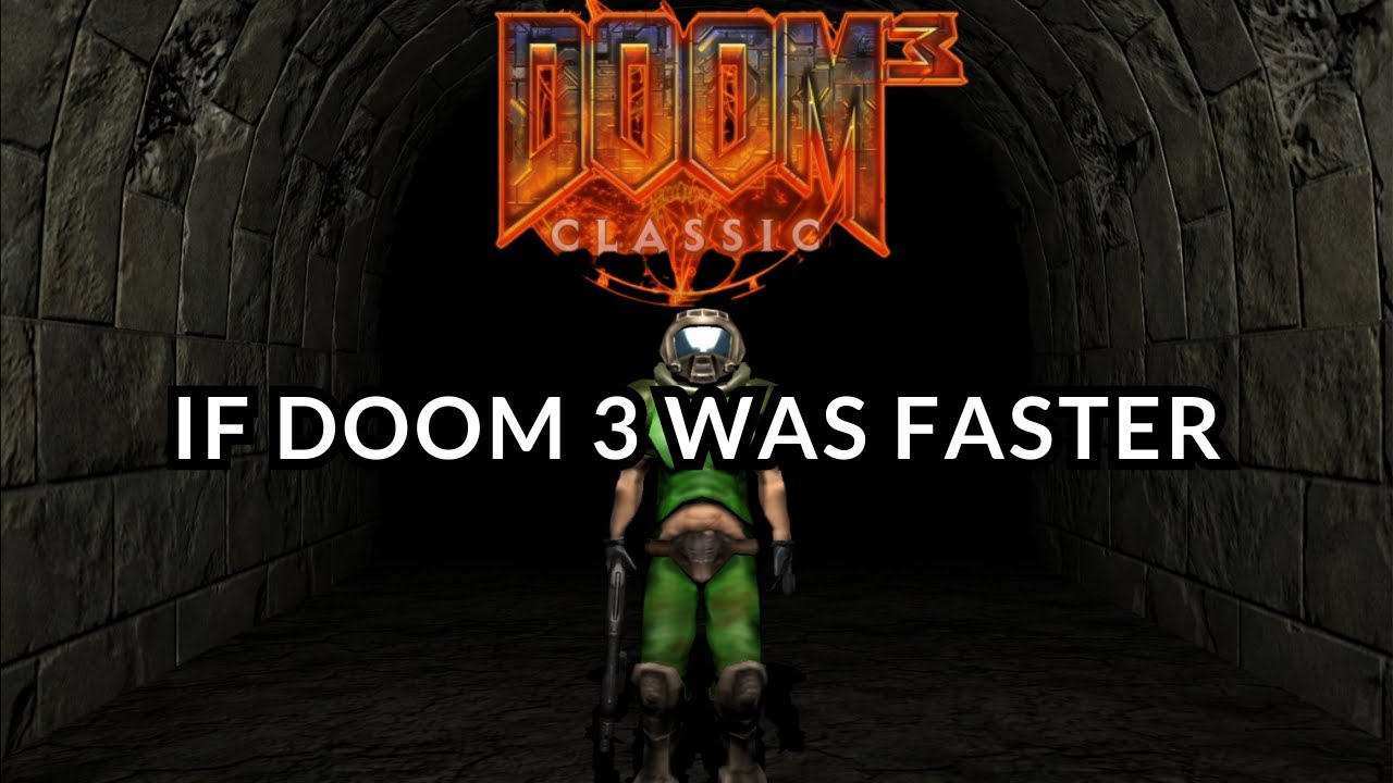 The Doom 3 That Could of Been..(Classic Doom 3 Mod) - YouTube