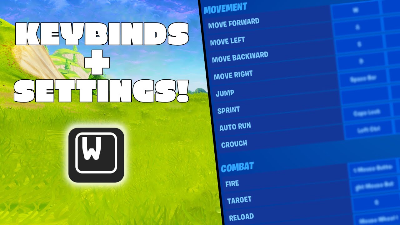 All Of My Keybinds/Settings In Chapter 2 Season 4! - YouTube