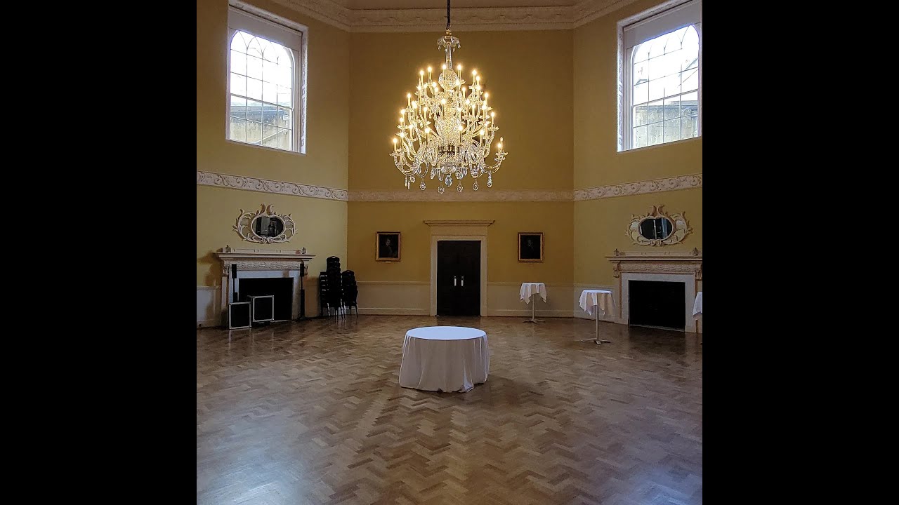 Jane Austen Era Ballroom in Bath, England - YouTube