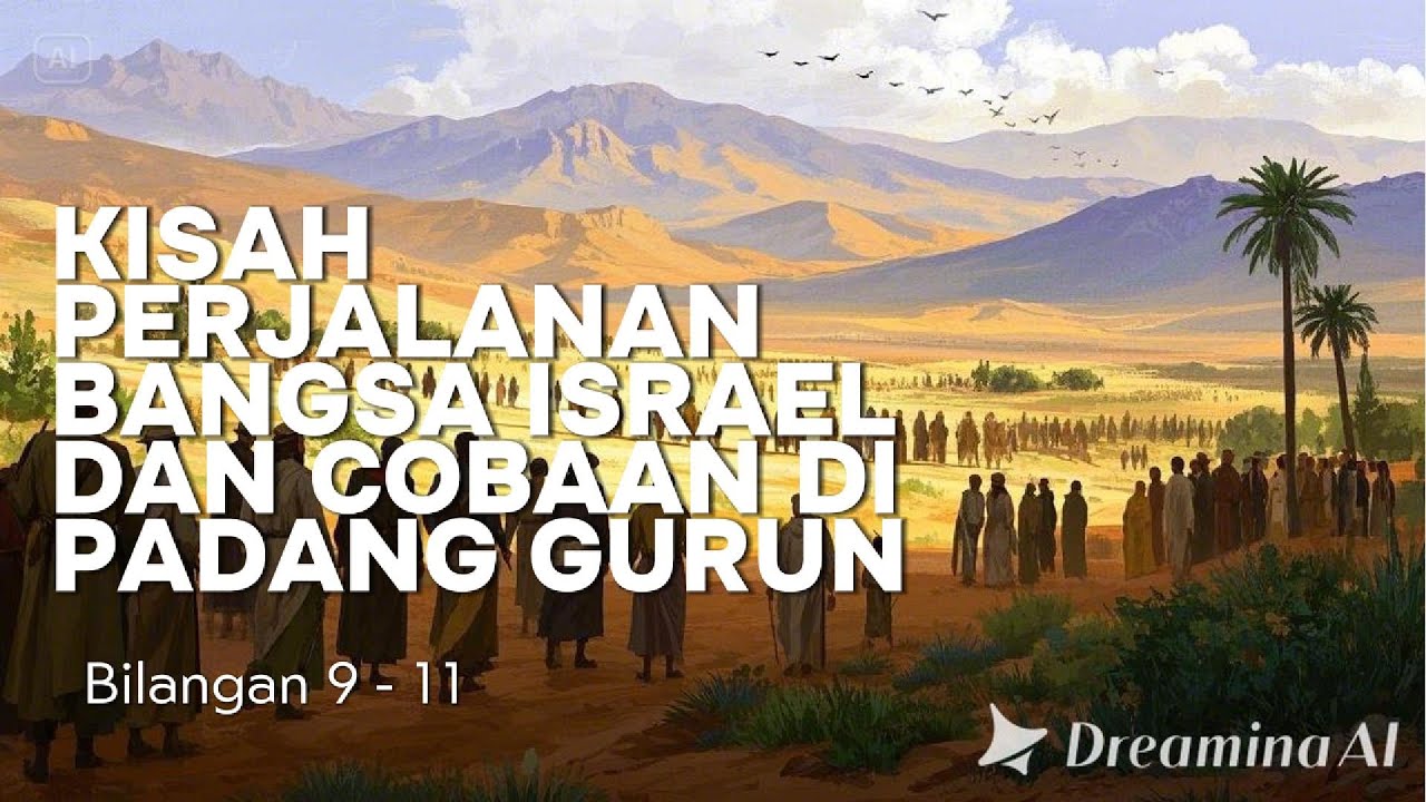 Kisah Perjalanan Bangsa Israel dan Cobaan Di Padang Gurun | Bilangan 9 ...