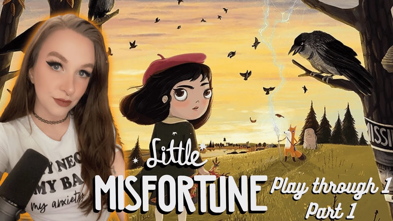 First Play Through - Part 1 - Little Misfortune - YouTube