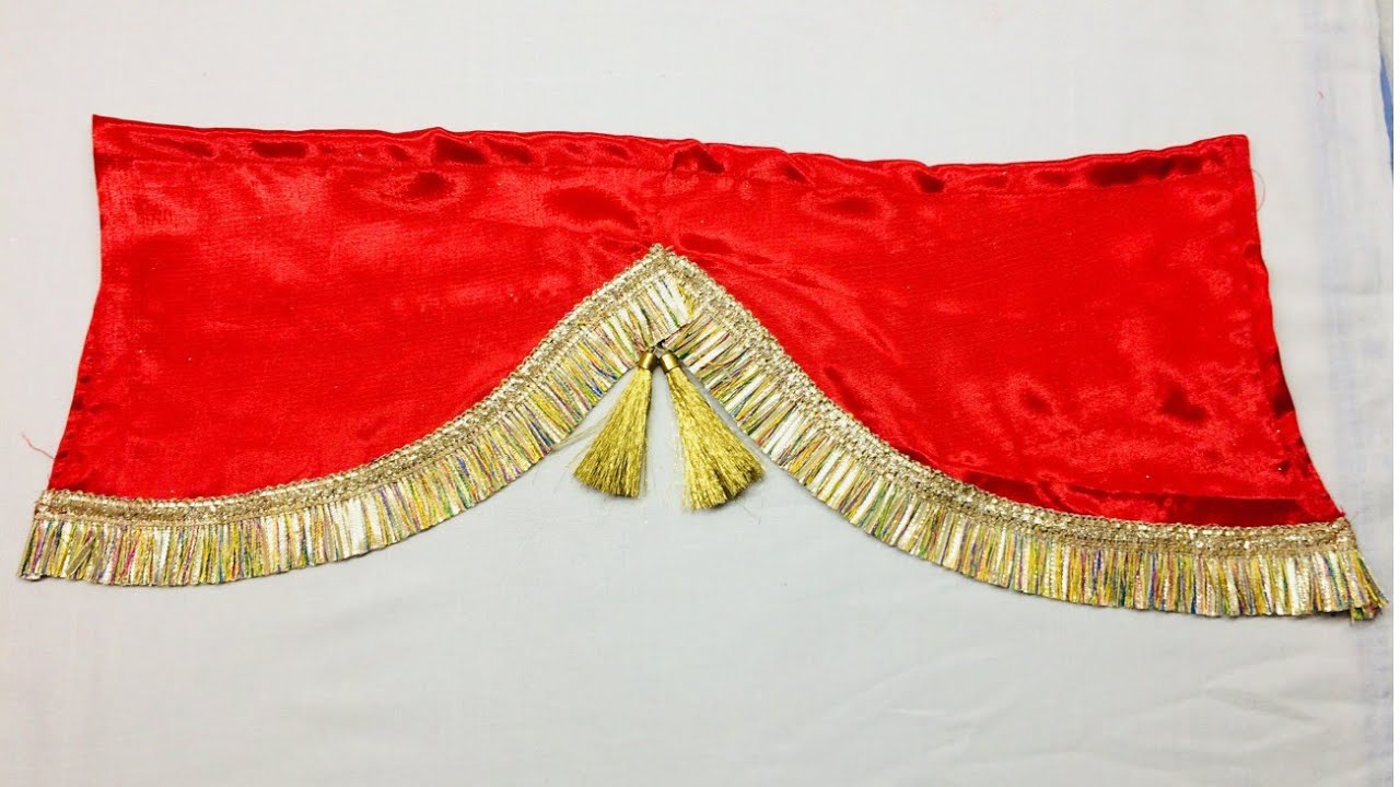 Mandir Parde || Temple Curtains || मंदिर के लिये पर्दे - YouTube