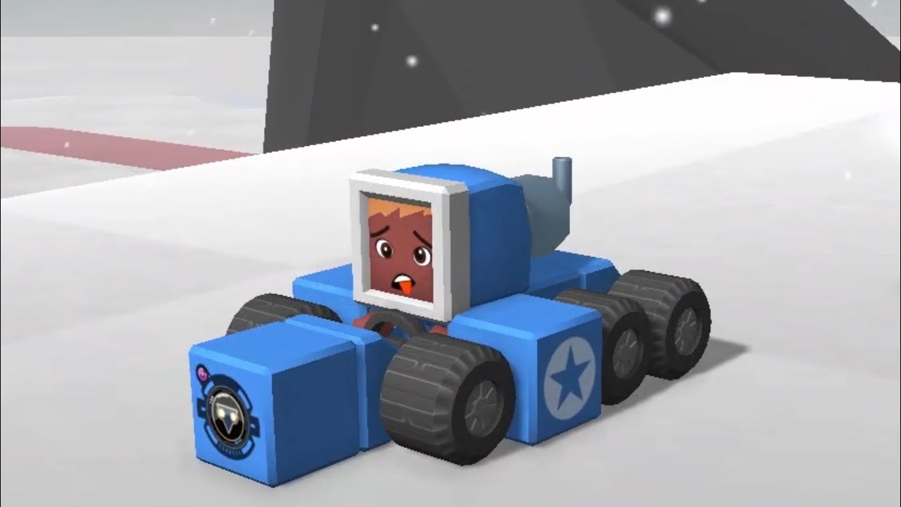 Blocksworld gameplay: 6-wheeled snow car - YouTube