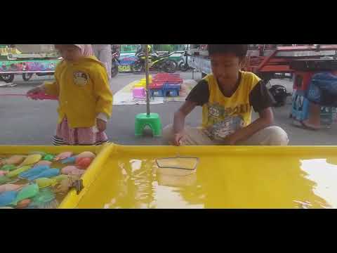 Serunya nangkap ikan, ikannya nakal !!!