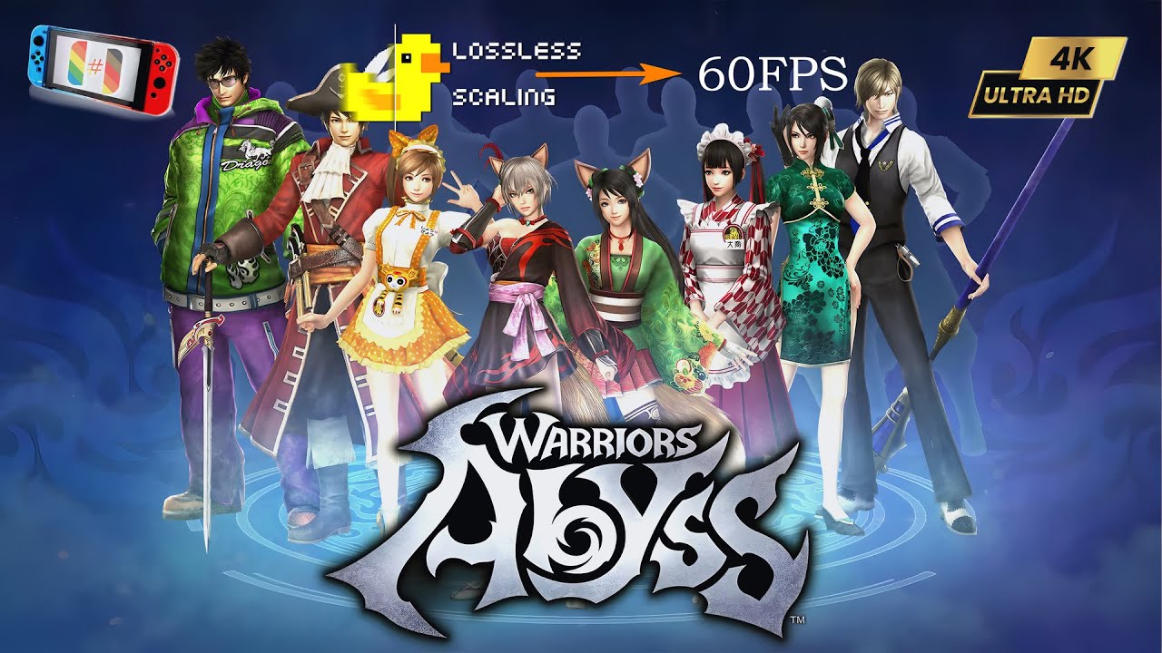 WARRIORS: Abyss Switch ~ 4K LS Frame Gen 60FPS l Ryujinx GreemDev 1.2. ...
