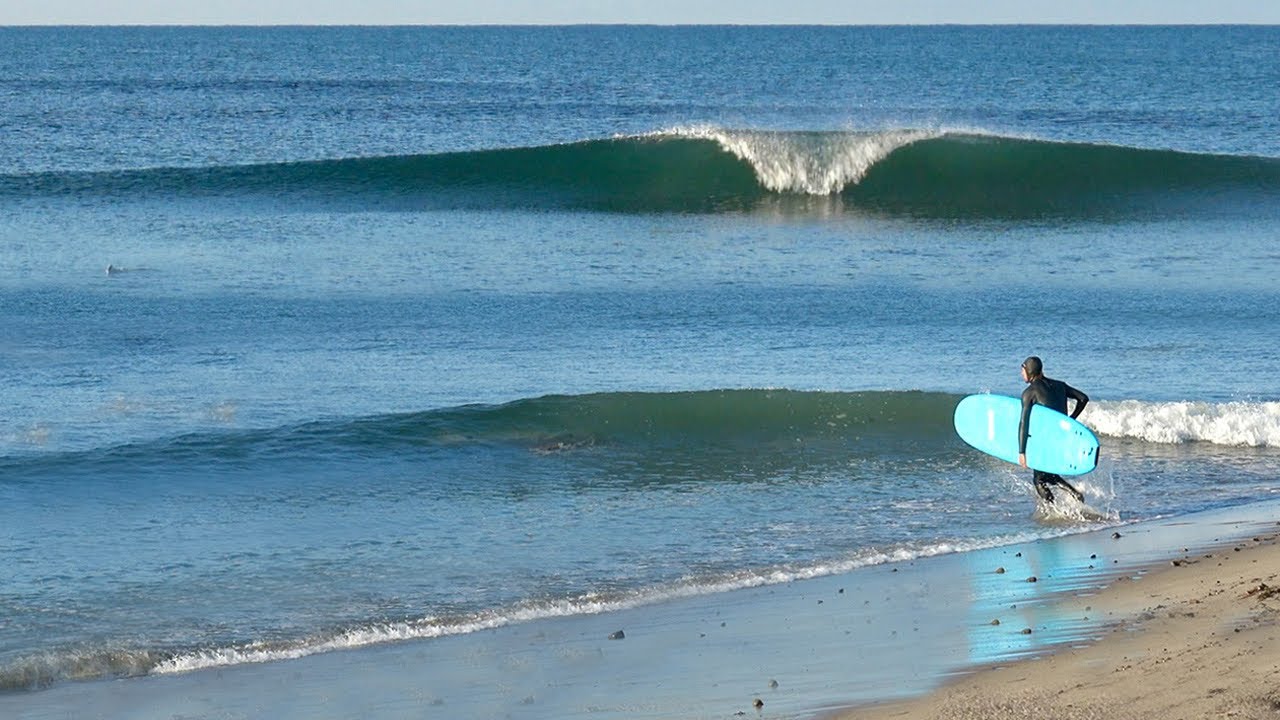 Scoring PERFECT mini waves at Lowers and NOBODY OUT!!! - YouTube