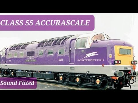 Porterbrook Deltic from Accurascale. Sound Fitted Gordon Highlander ...