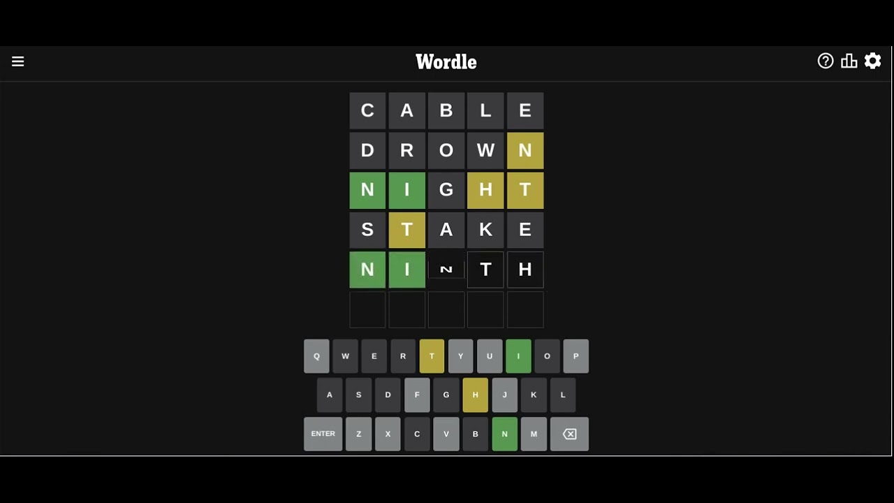 wordle 2/6/23 - YouTube