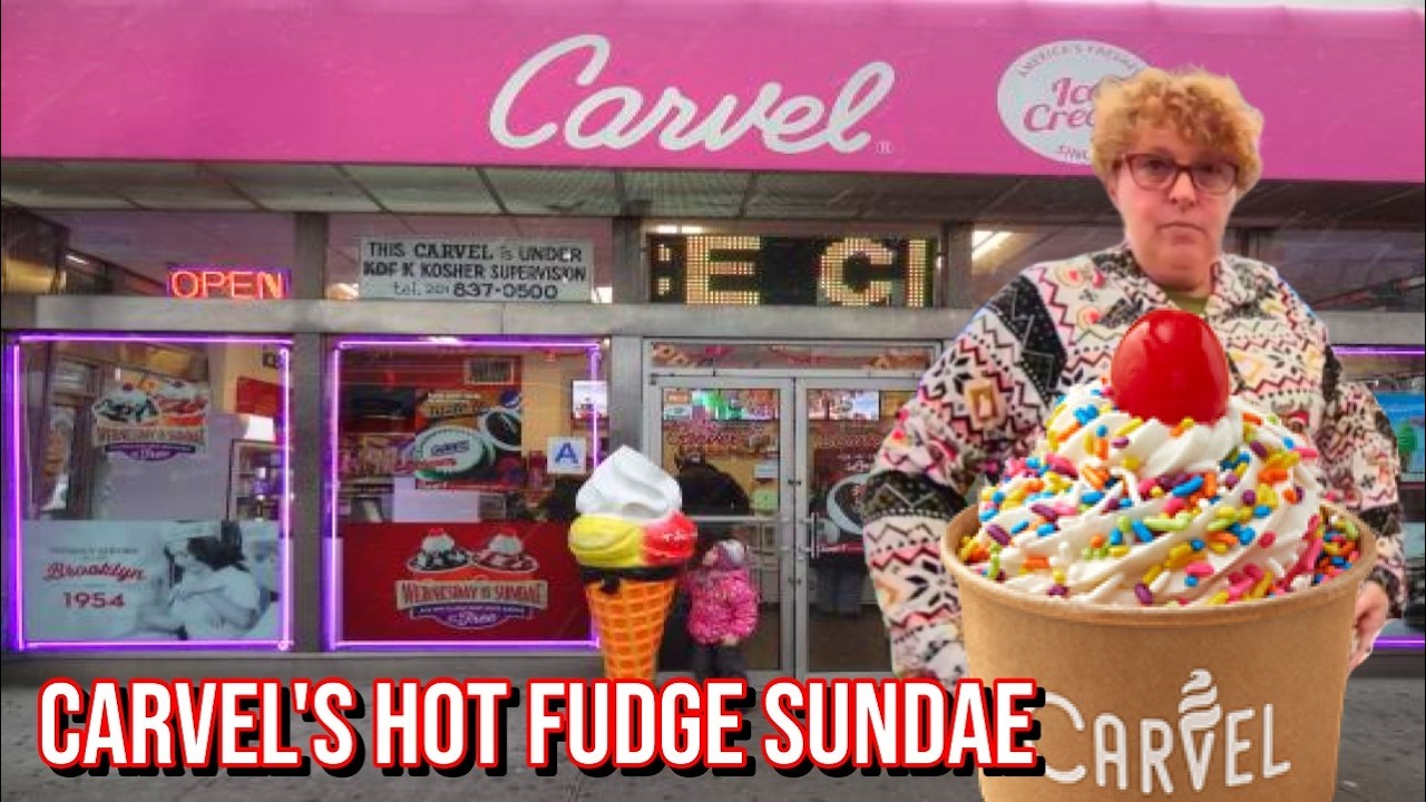 Best Hot Fudge Sundae You'll Ever Have - Courtesy of Carvel - YouTube