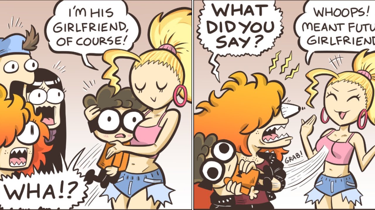 New Funny Nerd And Jock Comic Dub So Far #16 || Chicken Go - YouTube